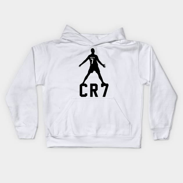 Cristiano Ronaldo Siuuu Celebration - Cristiano Ronaldo - Kids Hoodie | TeePublic